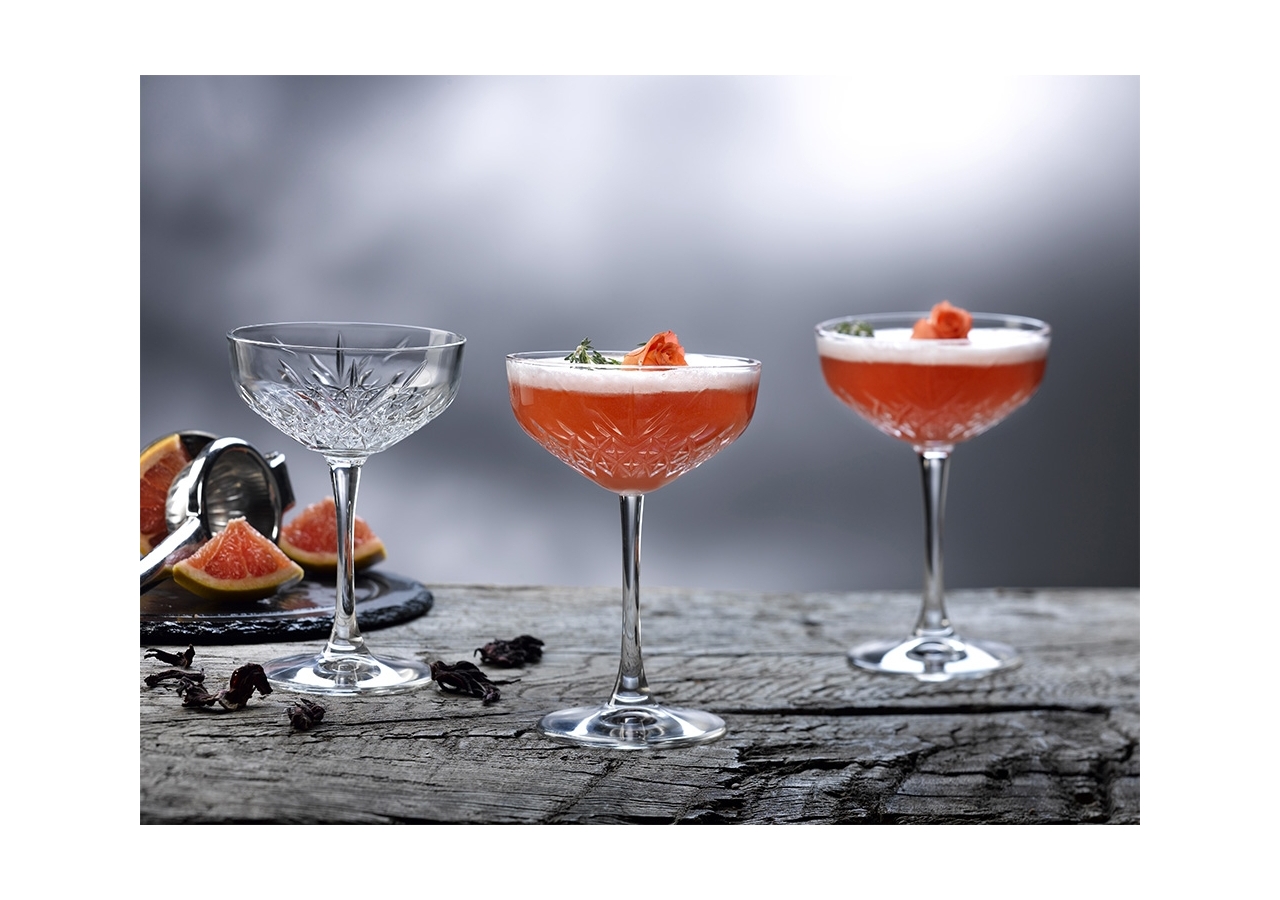 Coppa champagne in vetro