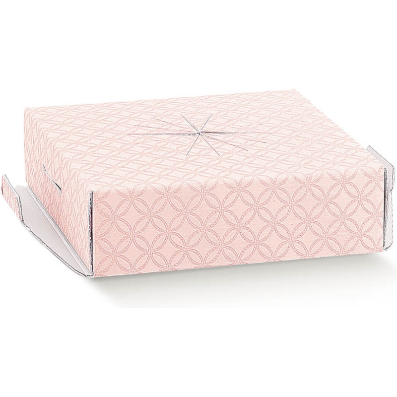 Fondo rialzato bloccauovo matelasse' rosa