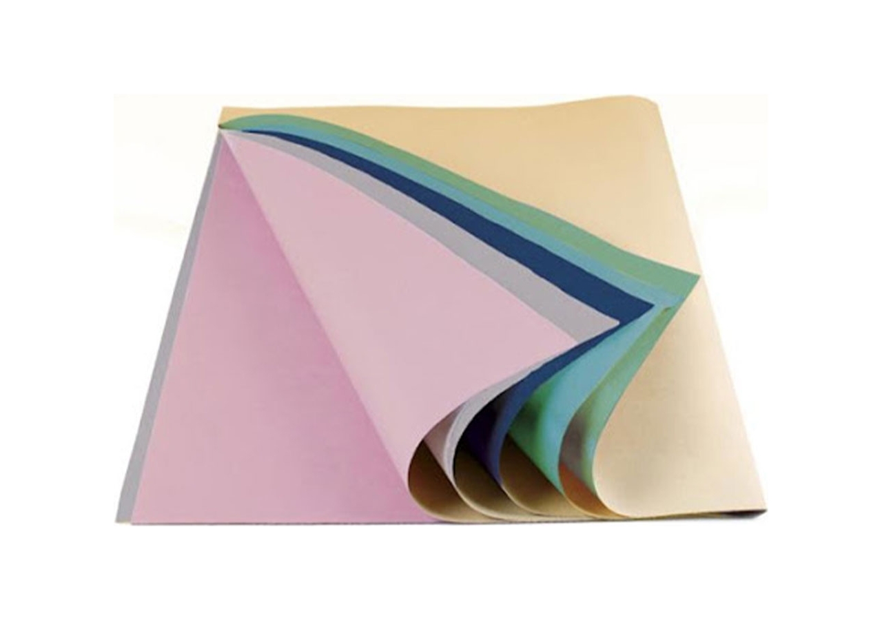 Carta sealing colorata su bianco (25 fogli)