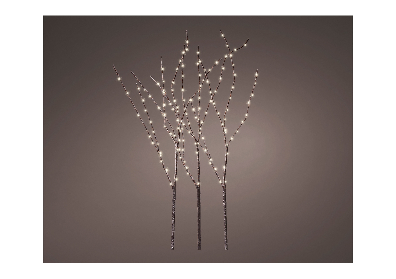 Villaggio natalizio luminoso