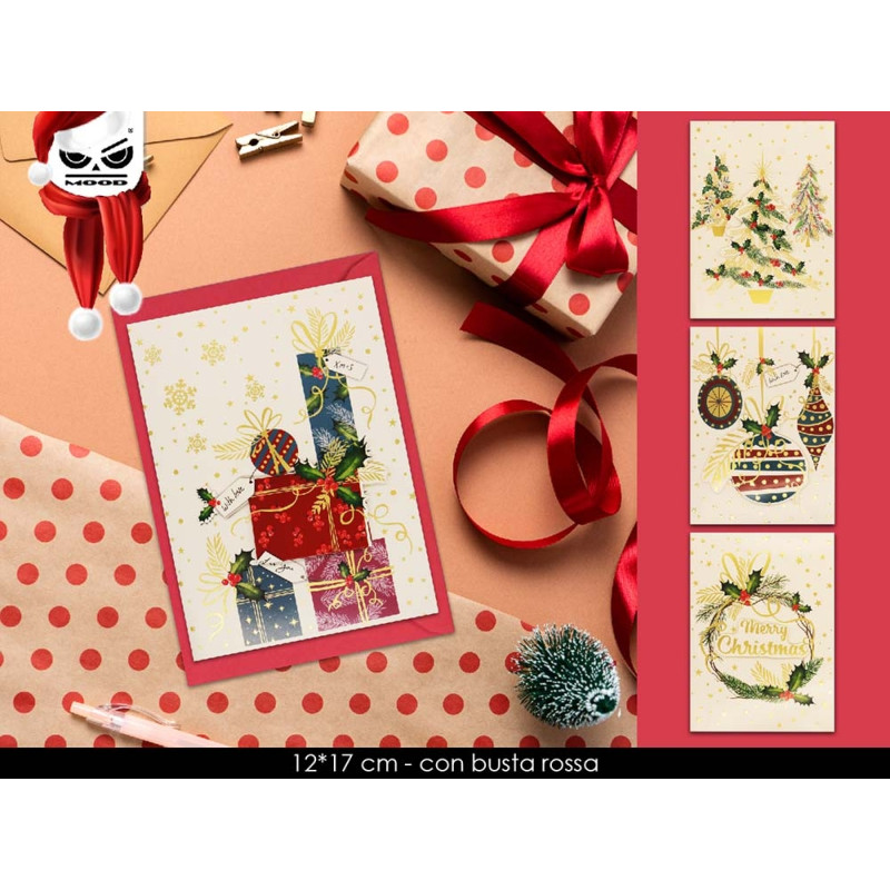 Biglietto regalo natalizio