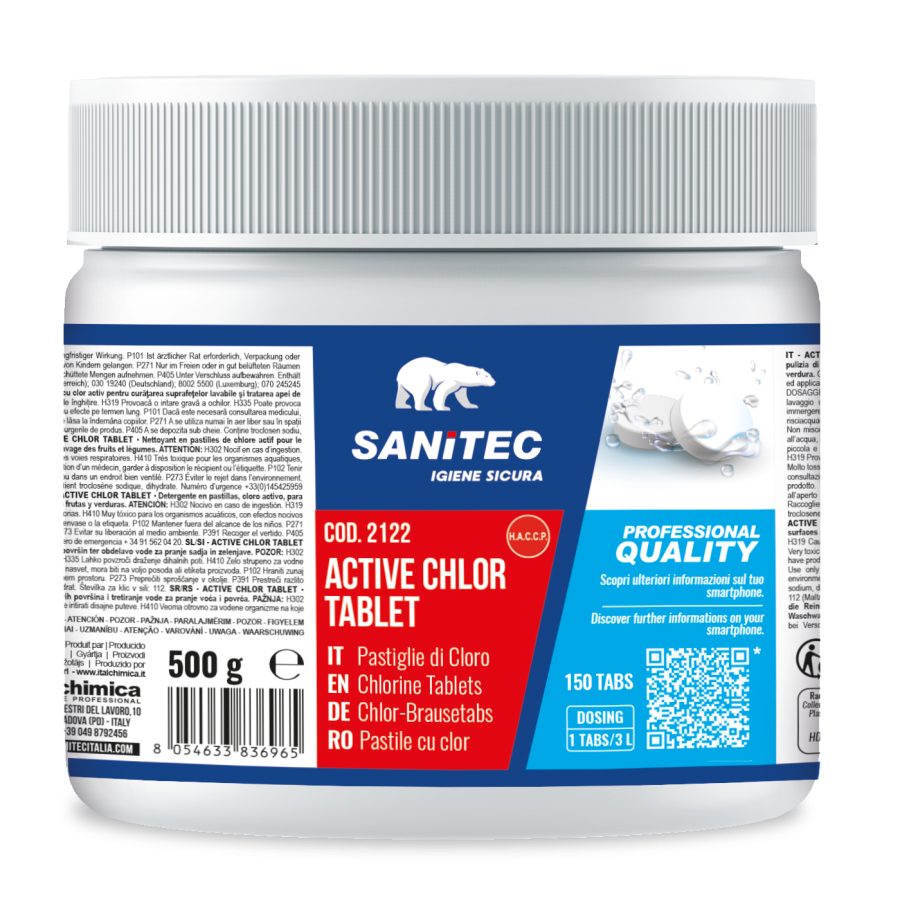 Cloro Tablet Sanitec